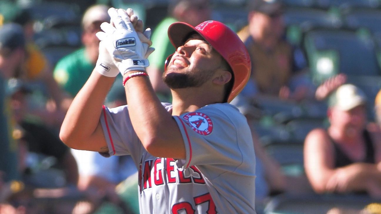 Francisco Arcia of Los Angeles Angels first in MLB history to catch ...