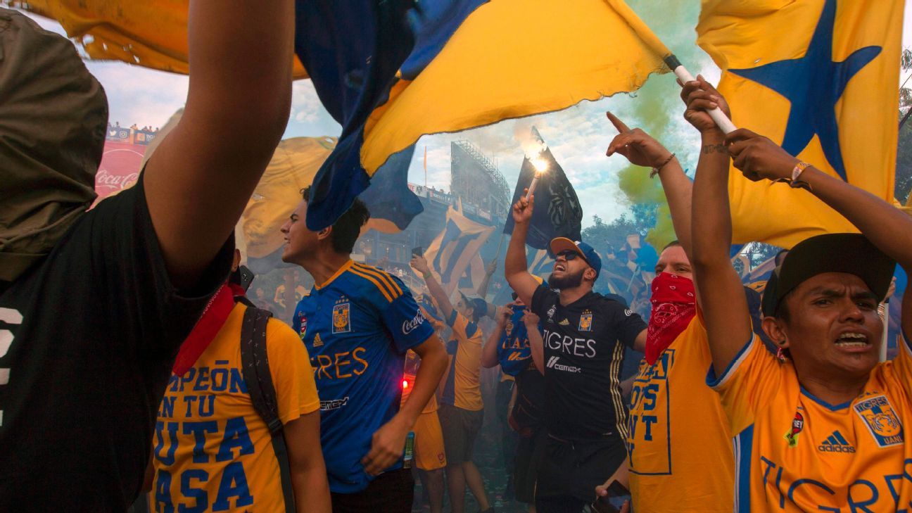 One hospitalized after Tigres, Monterrey fans clash before Clasico ...