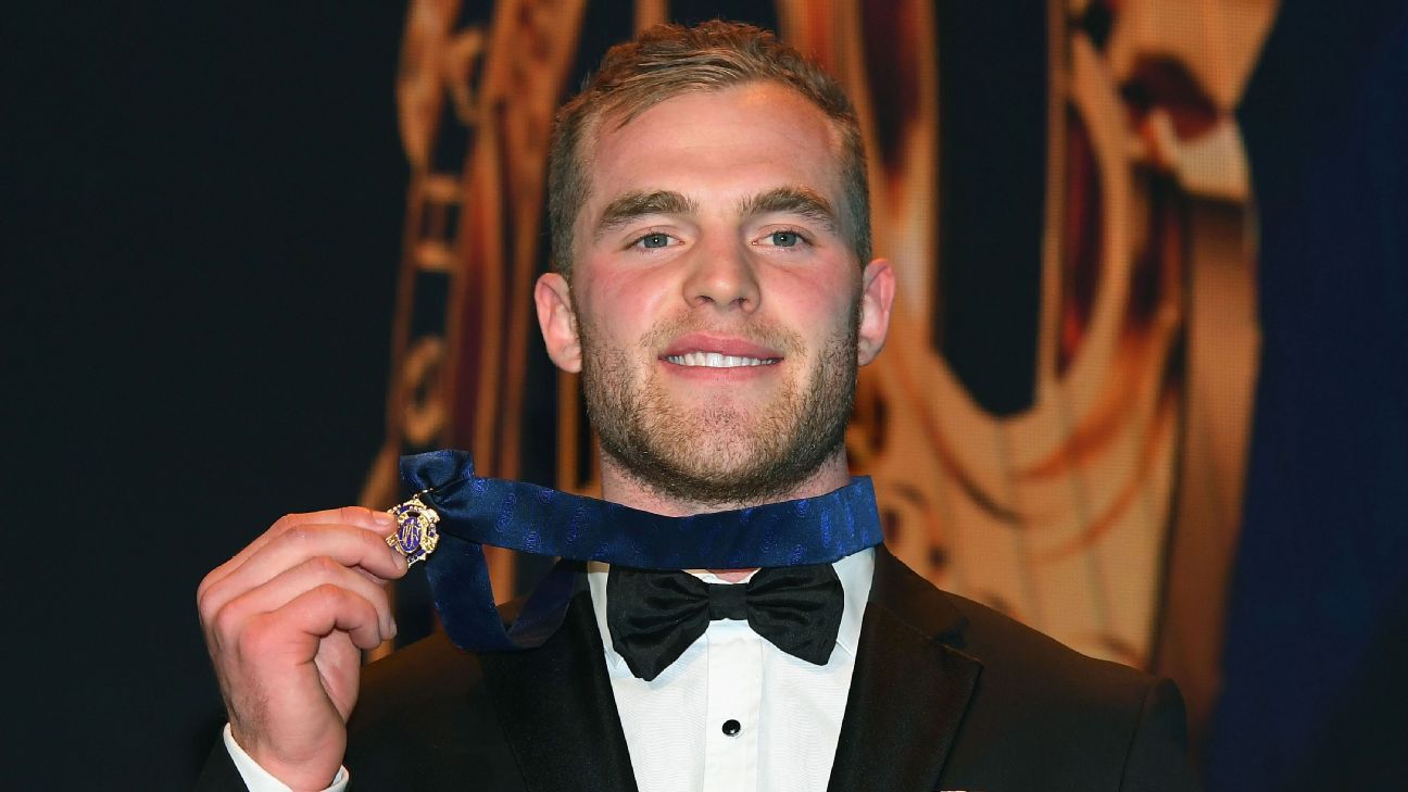 AFL Tom Mitchell wins 2018 Brownlow Medal - ESPN