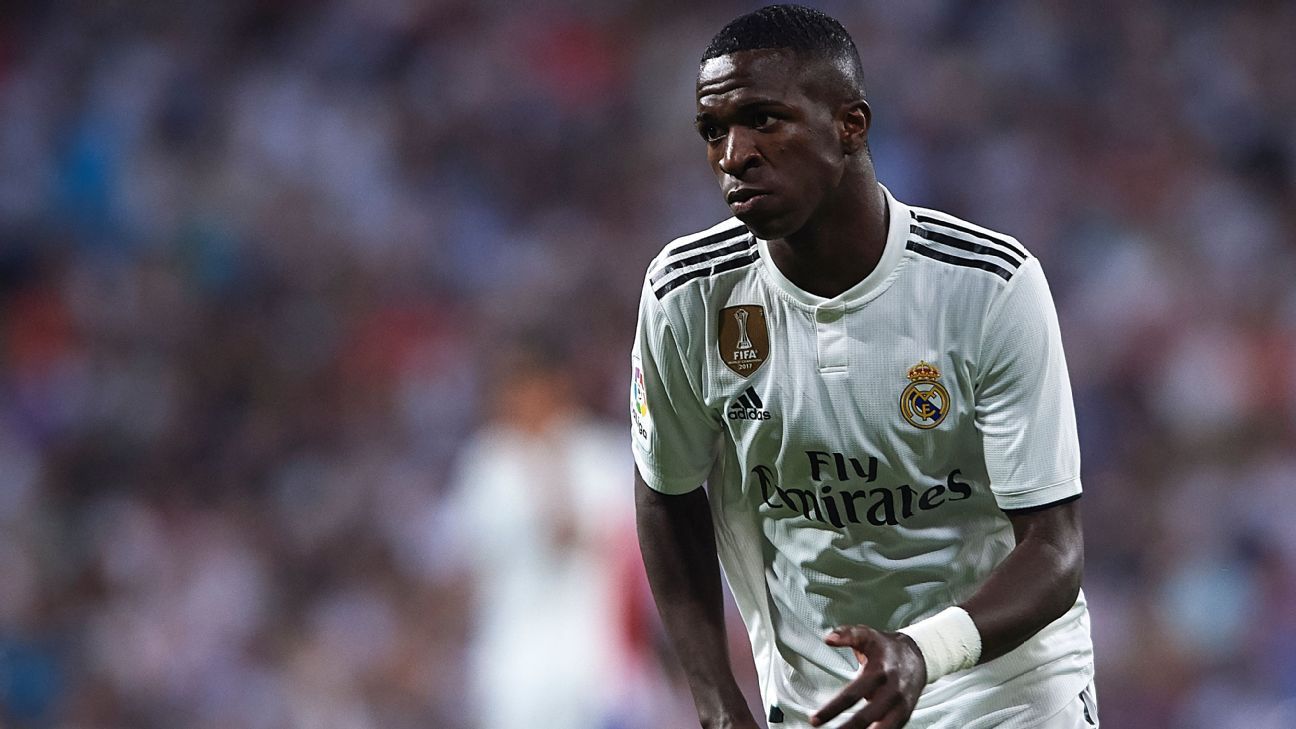 Vinicius Jr, titular por primera vez en Real Madrid - ESPN
