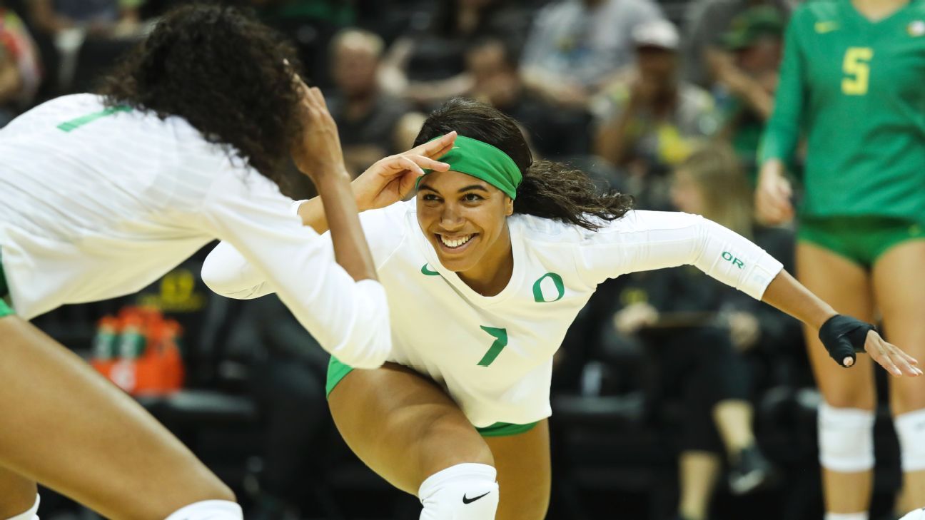NCAA volleyball player of the year watch -- Oregon Ducks middle blocker ...