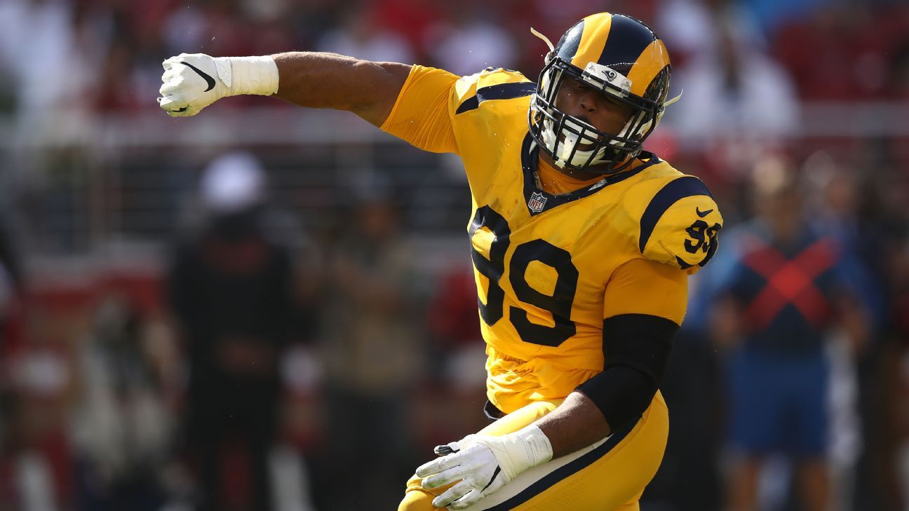 Seven sacks, four turnovers: Rams defense unleashes complete domination ...