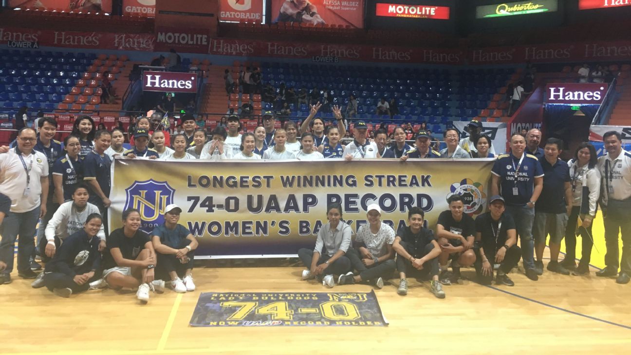 Lady Bulldogs make UAAP history - ESPN