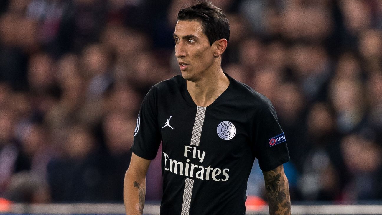 PSG's Angel Di Maria signs two-year contract extension to 2021 - ESPN