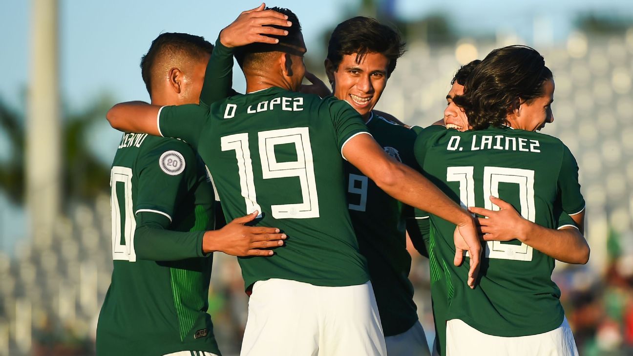 México clasifica al Mundial Sub-20 luego de vencer a El Salvador - ESPN