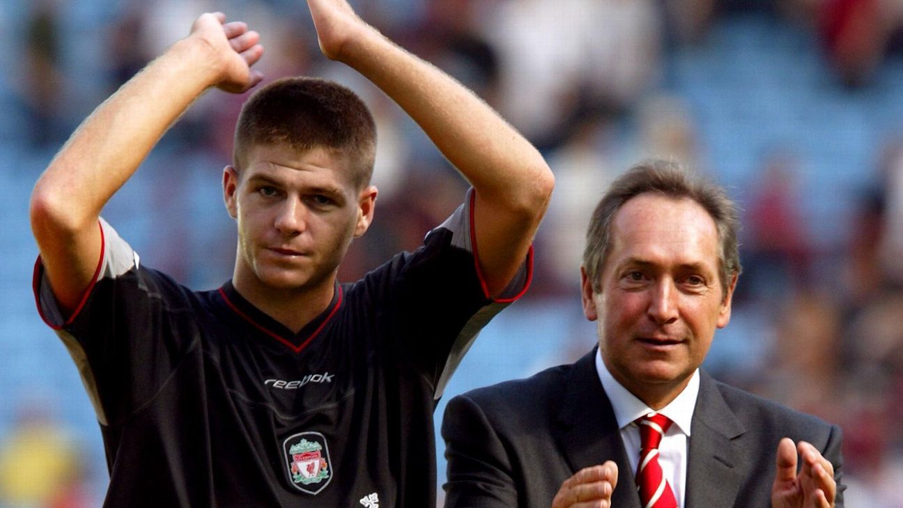 El debut de Steven Gerrard en Liverpool hace 20 años: la historia de su ...