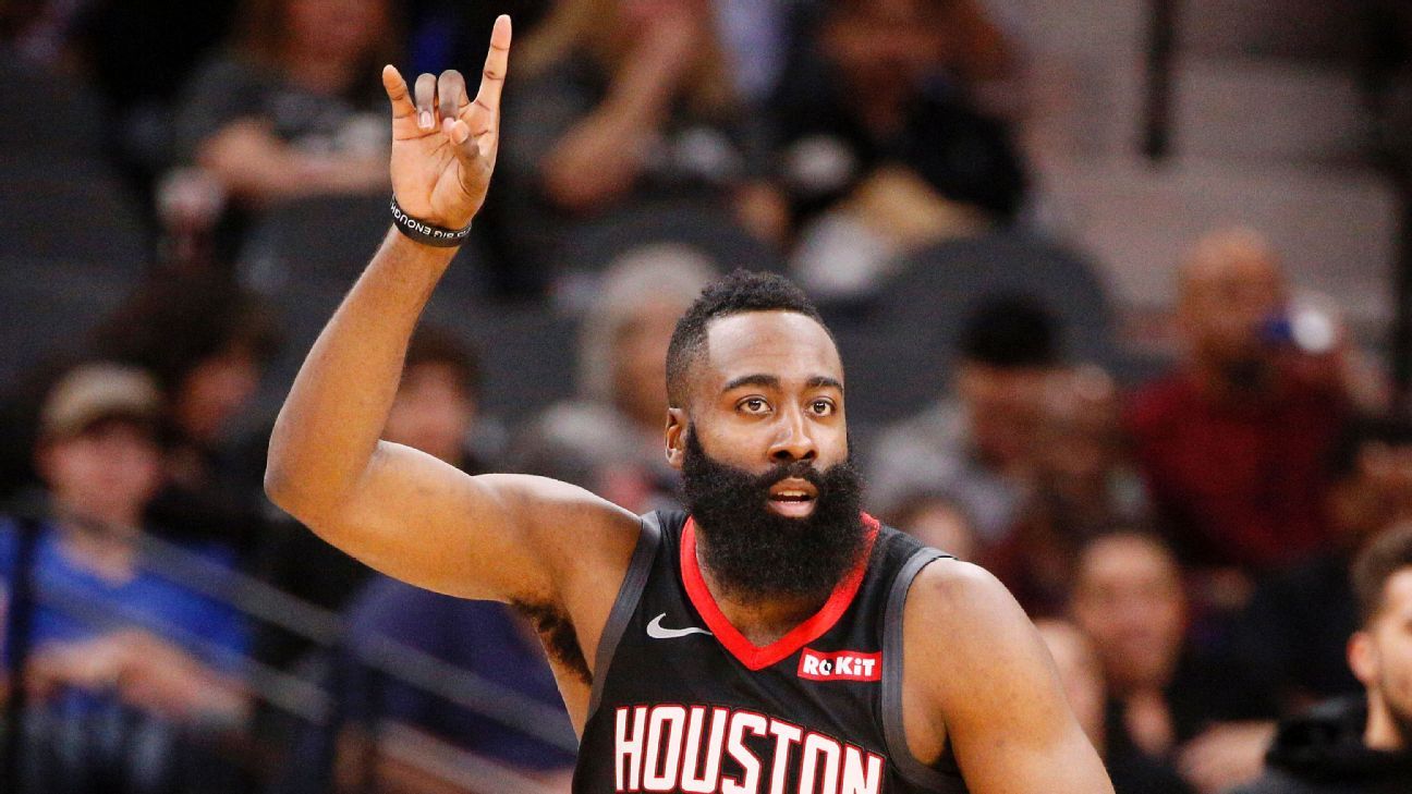 James Harden says healthy Rockets can compete with anyone - ESPN