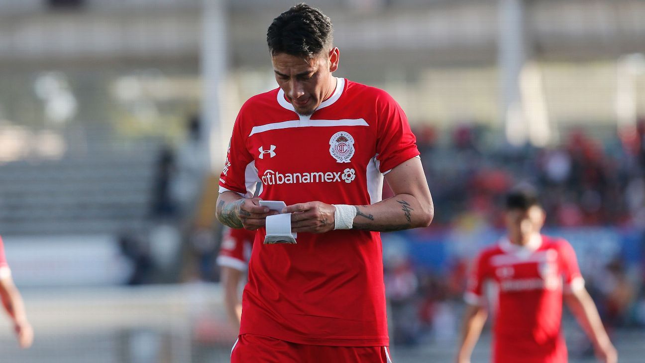 Rubens Sambueza pide su salida de Toluca - ESPN