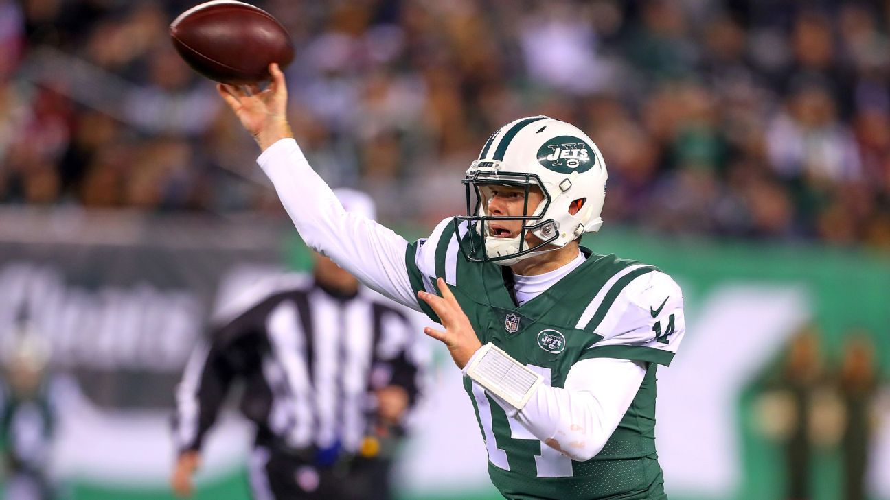 After studying Aaron Rodgers, Jets' Sam Darnold eager to face him - ESPN - New York Jets Blog- ESPN