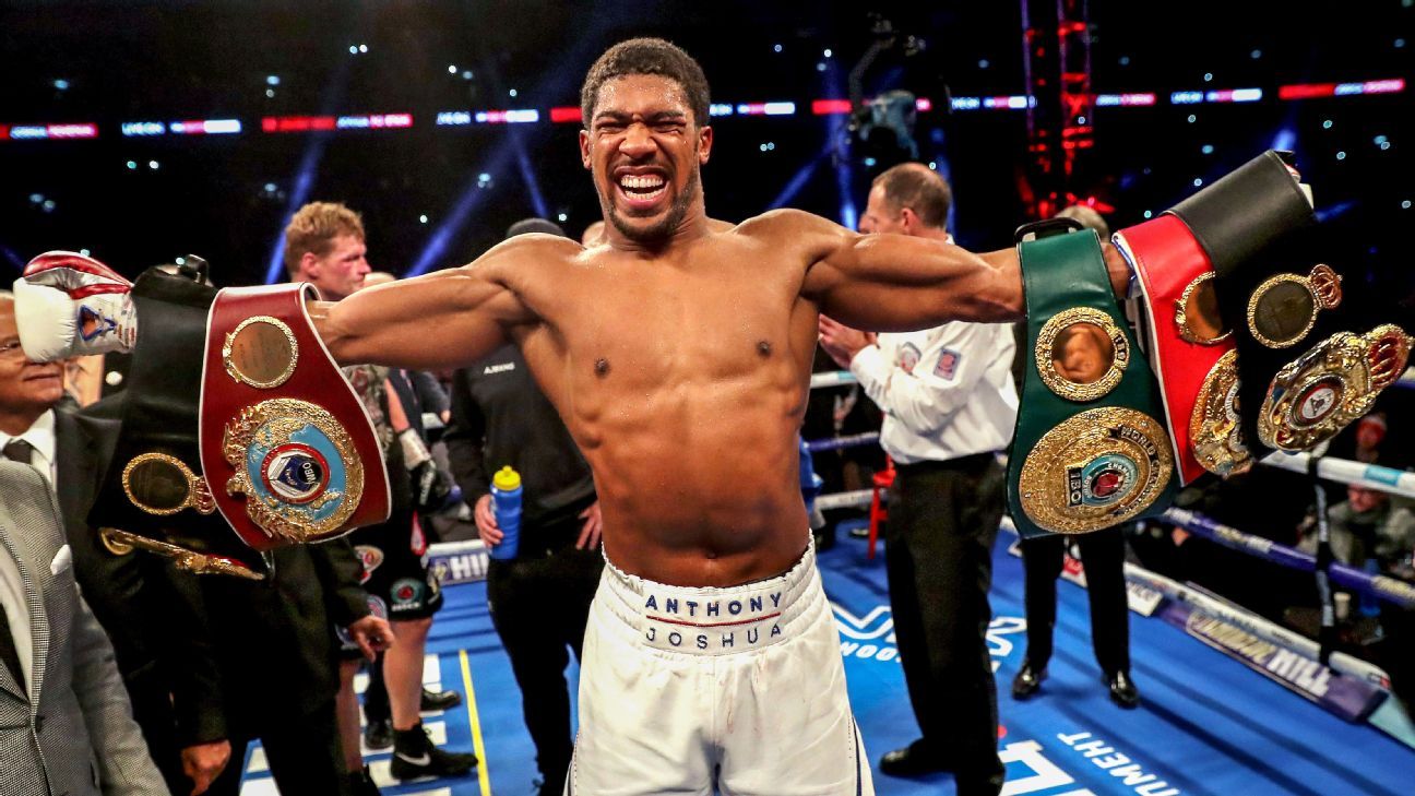 Anthony Joshua is Britain's No. 1 pound-for-pound fighter in 2018 - ESPN
