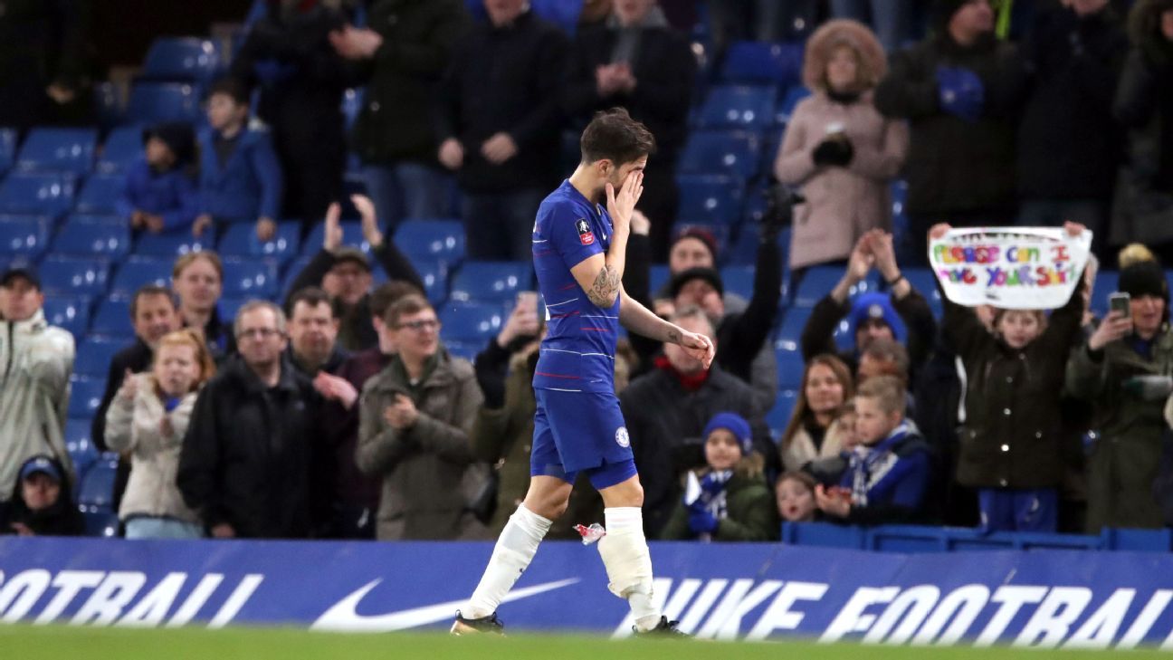 Fabregas leaving Chelsea 'sad for everybody' - David Luiz - ESPN