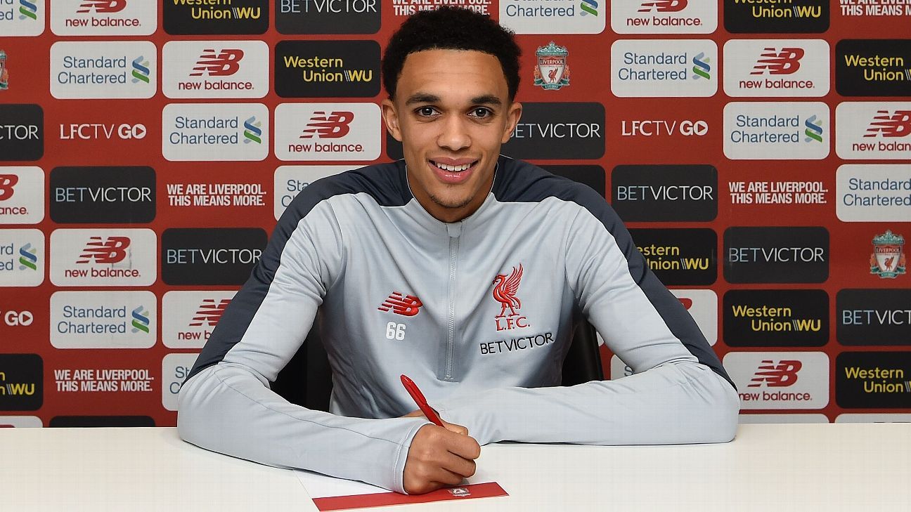 Liverpool's Trent Alexander-Arnold signs new long-term contract - ESPN