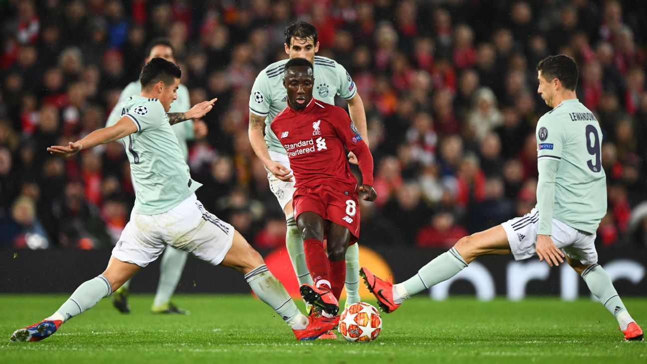 James tuvo una aceptable actuación ante Liverpool por Champions - ESPN