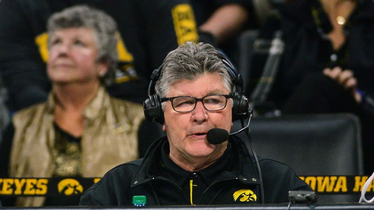 Banned Iowa announcer to return after season - ESPN