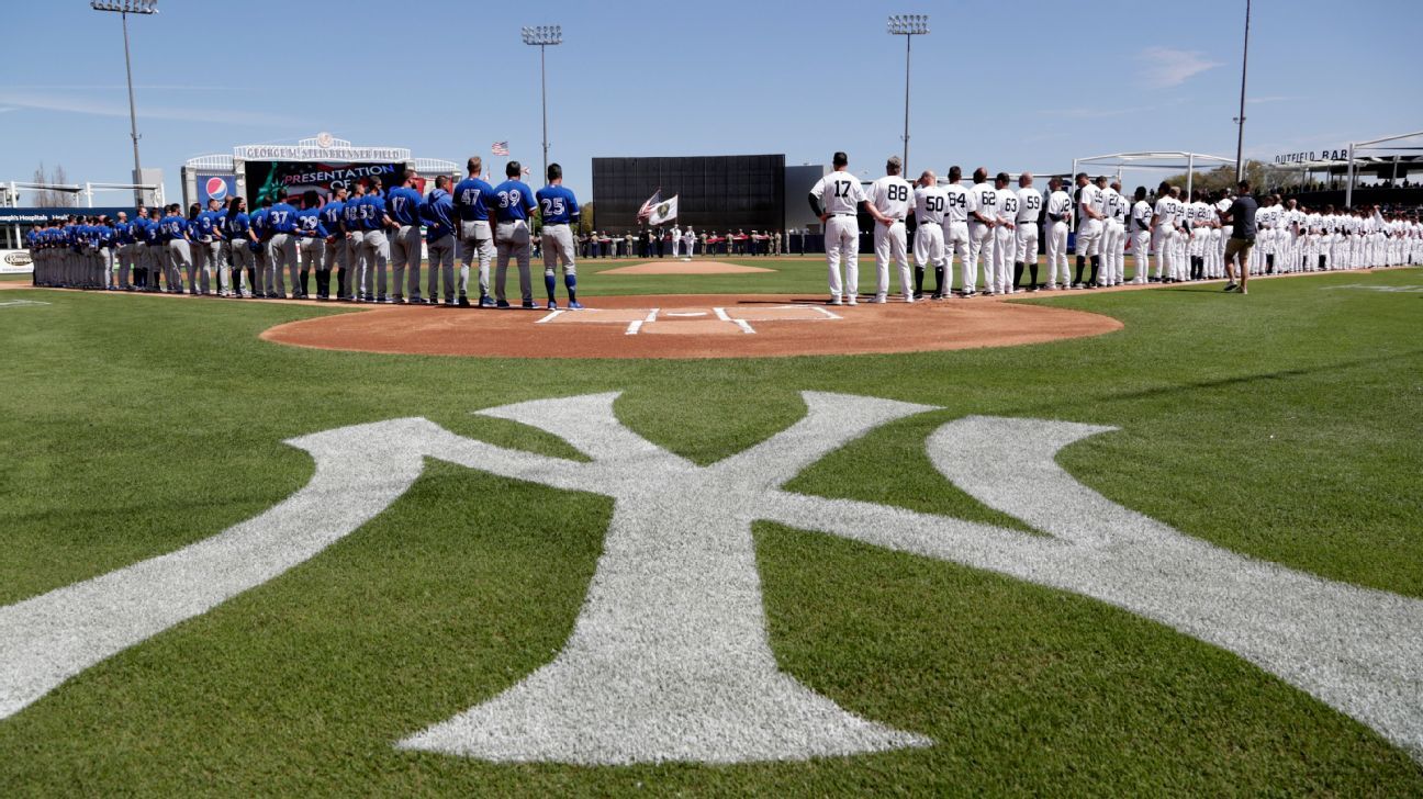 Fuentes: MLB ampliaría rosters a 26 peloteros en 2020 - ESPN