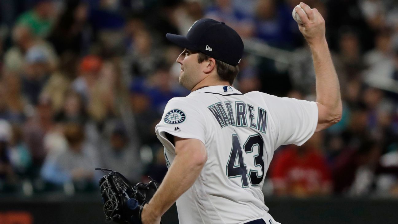 Relevista Adam Warren firma por $2.5 millones por una temporada con ...