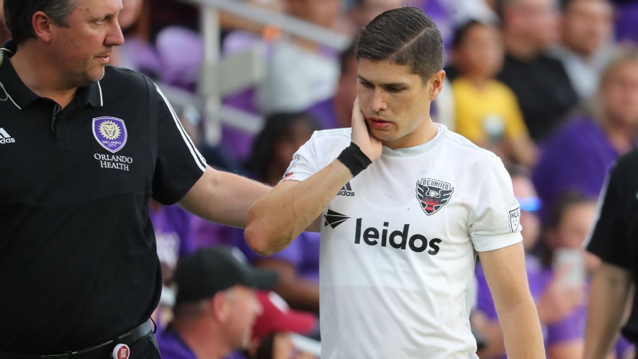 DC United's Joseph Mora to have surgery after breaking jaw - ESPN