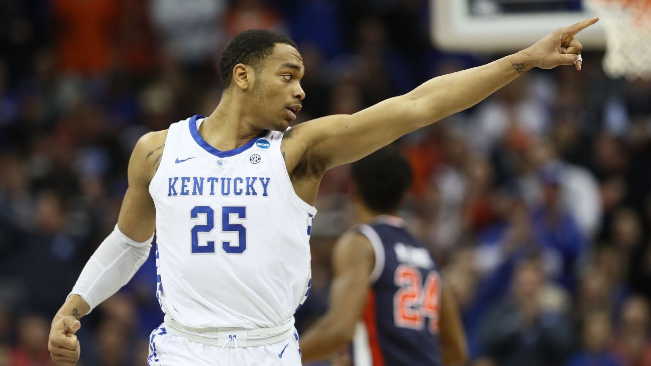 PJ Washington (Kentucky) ingresa al draft NBA - ESPN