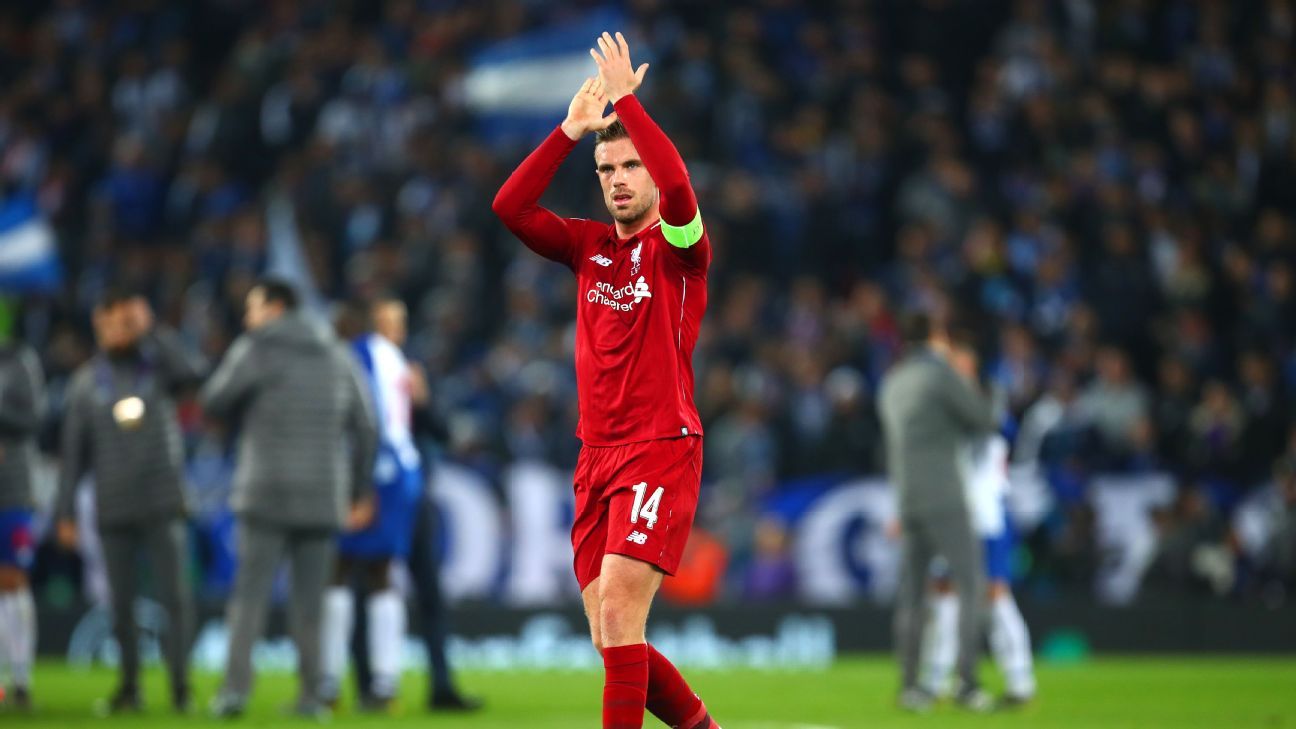 Klopp lauds 'brilliant' Henderson Keita in Liverpool's win over Porto ...