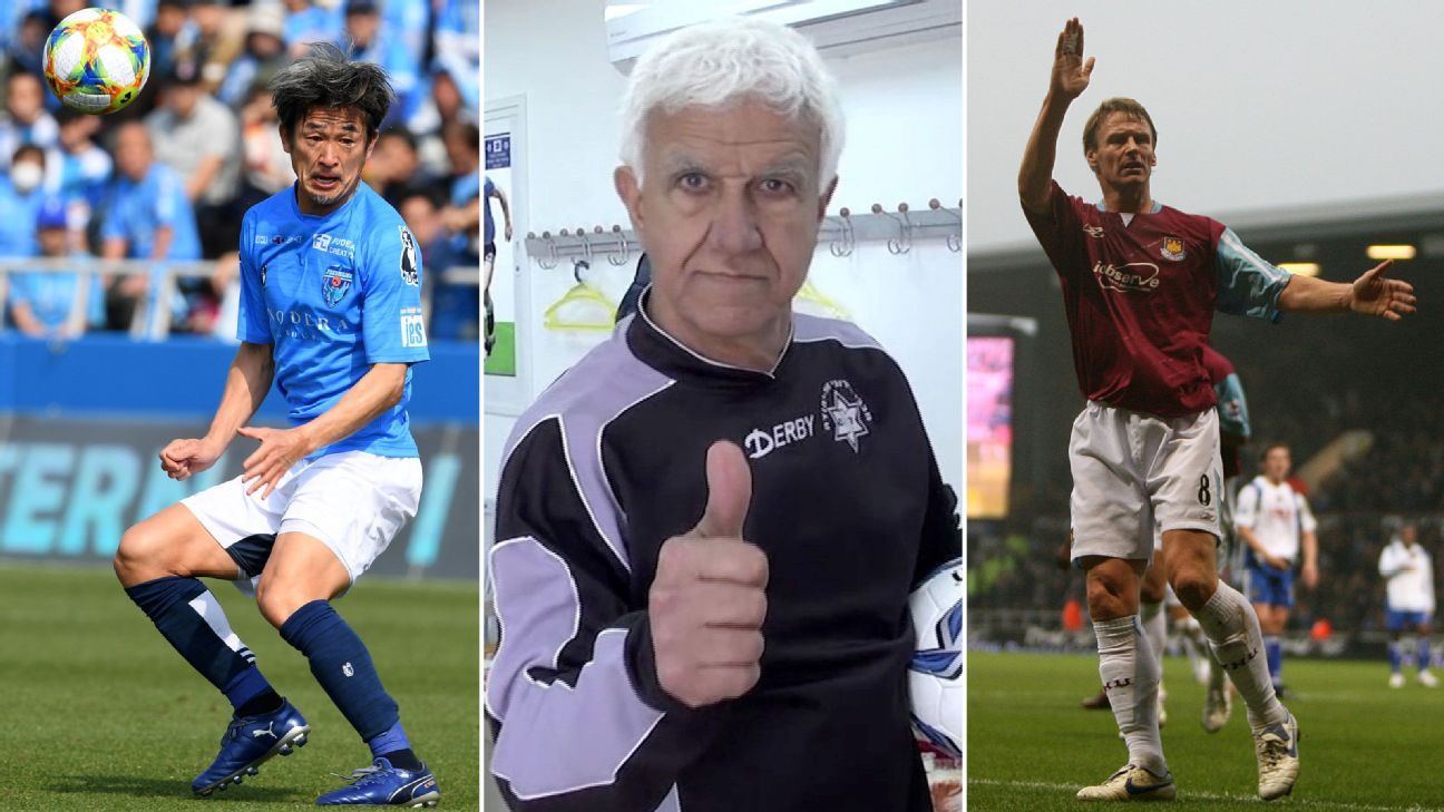 Golden Oldies: 73-year-old goalkeeper joins football's evergreen aces ...