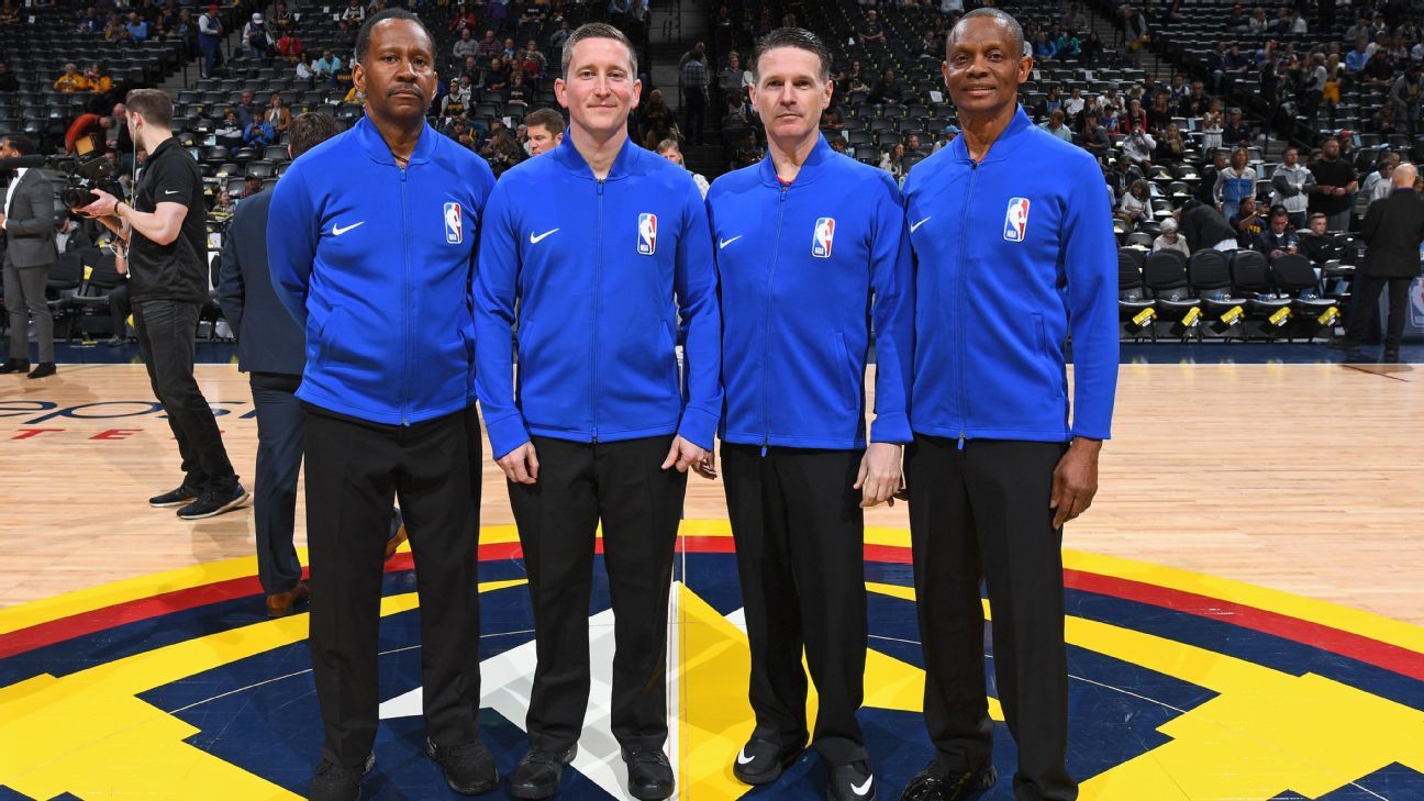 Árbitros NBA responderán preguntas en Twitter - ESPN