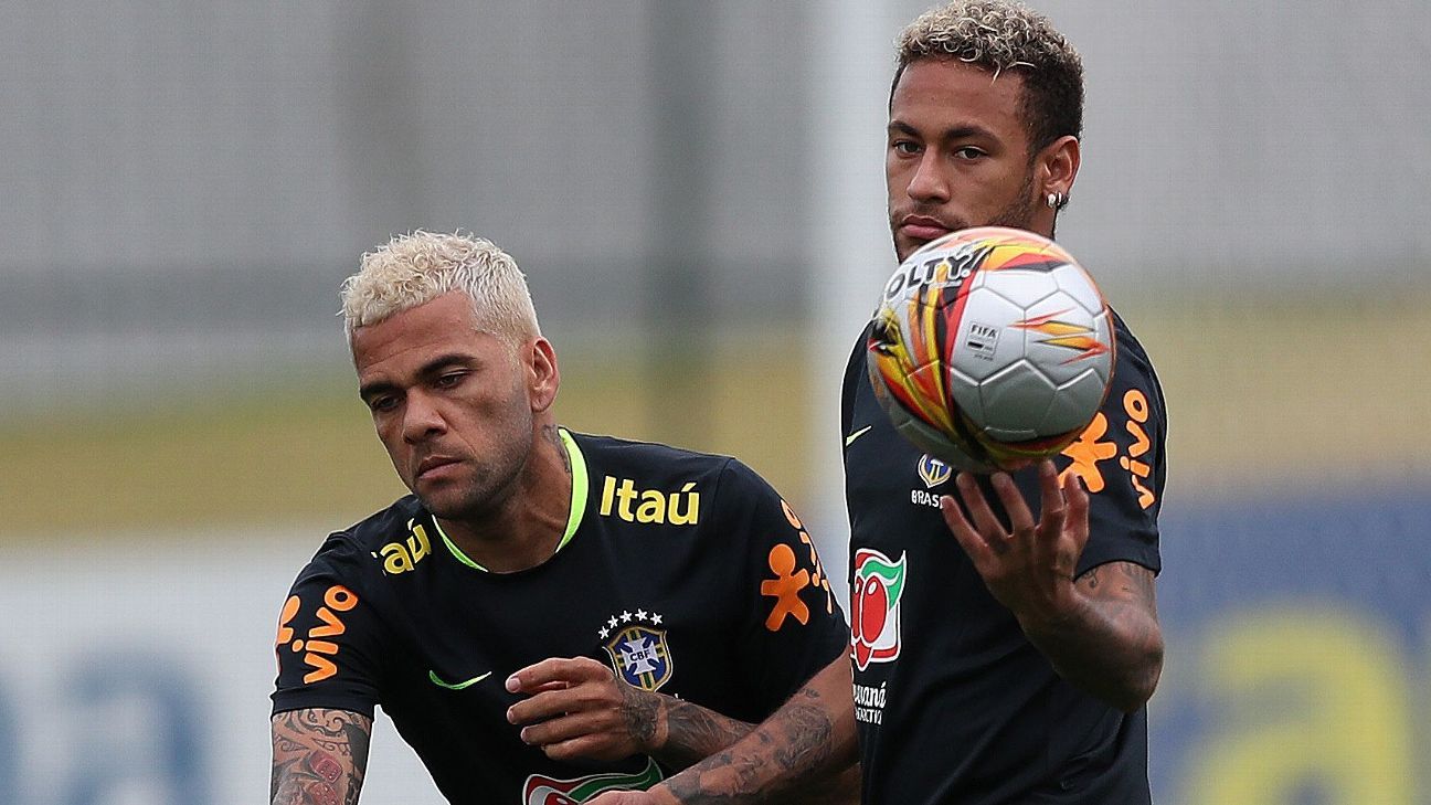 Dani Alves será capitán de Brasil en Copa América - ESPN