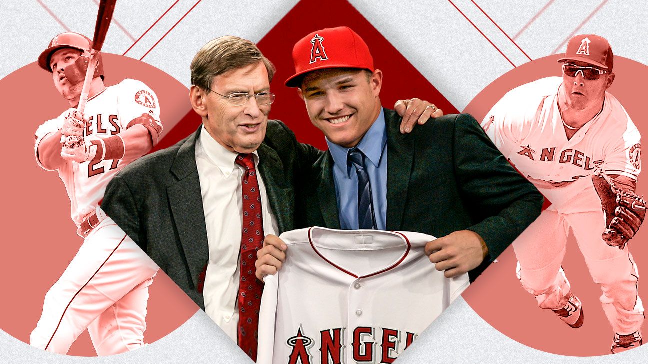 Draft heist of the century? How Mike Trout fell to the Angels - ESPN