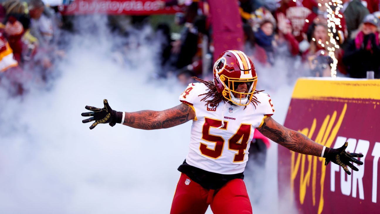 Redskins se desprenden de Mason Foster, su líder tacleador - ESPN