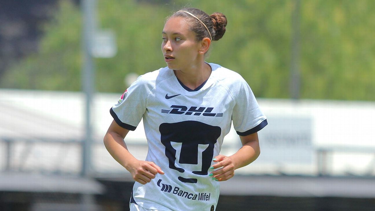 Jaquelín García logra vistoso gol de chilena en la Liga MX femenil - ESPN