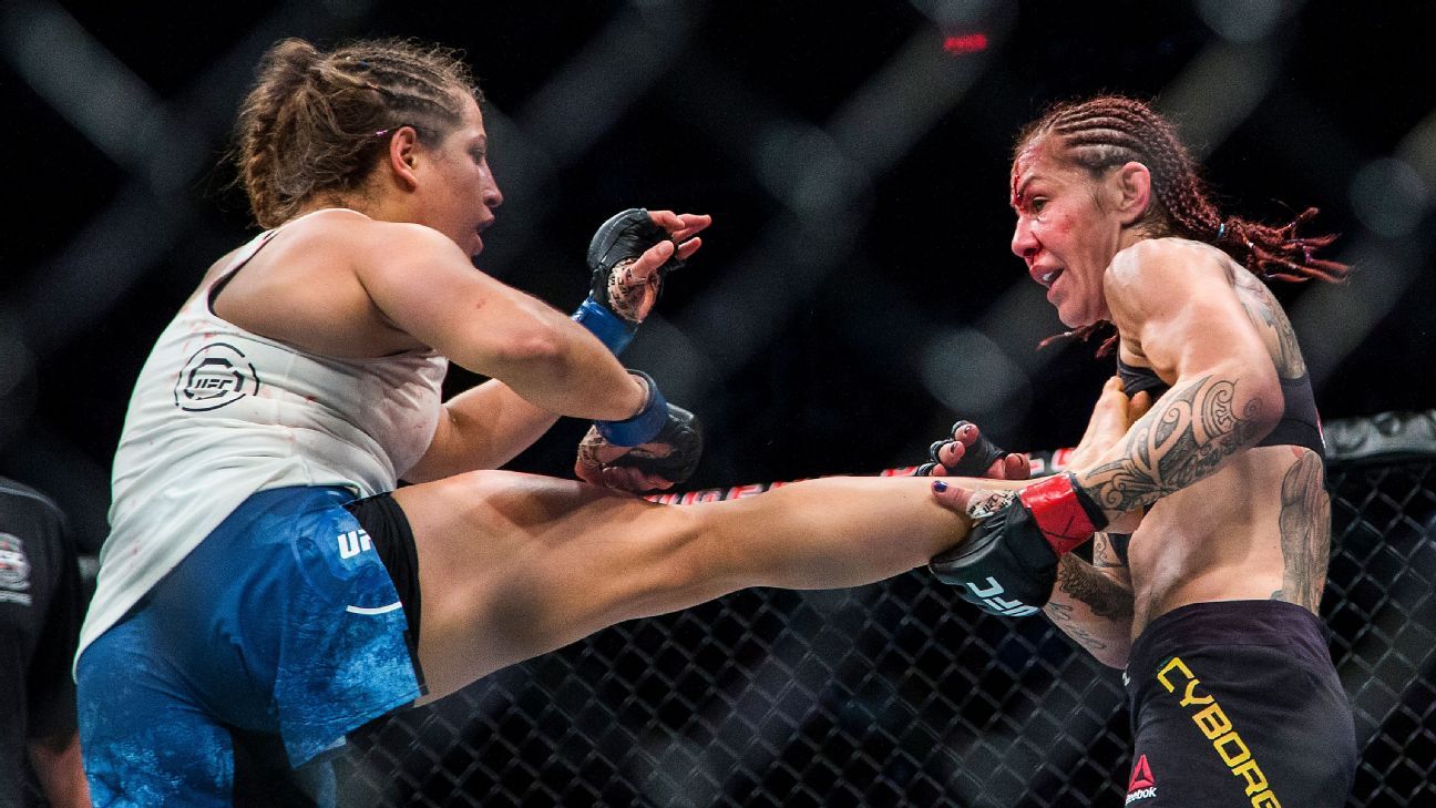 Cyborg dominates Spencer at UFC 240, calls for Nunes rematch - ESPN