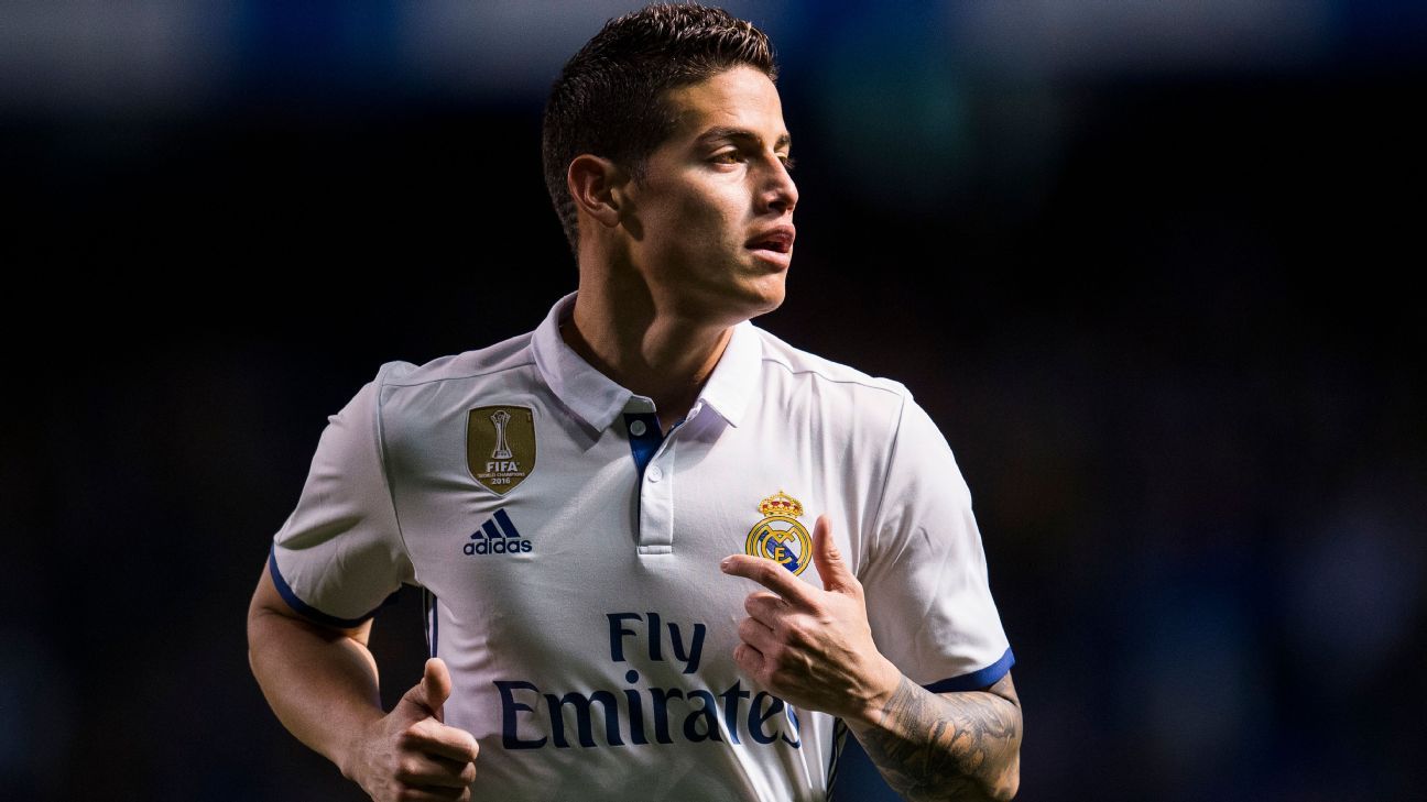 Ex-Real Madrid, James surpreende, revela torcida pelo Liverpool na ...