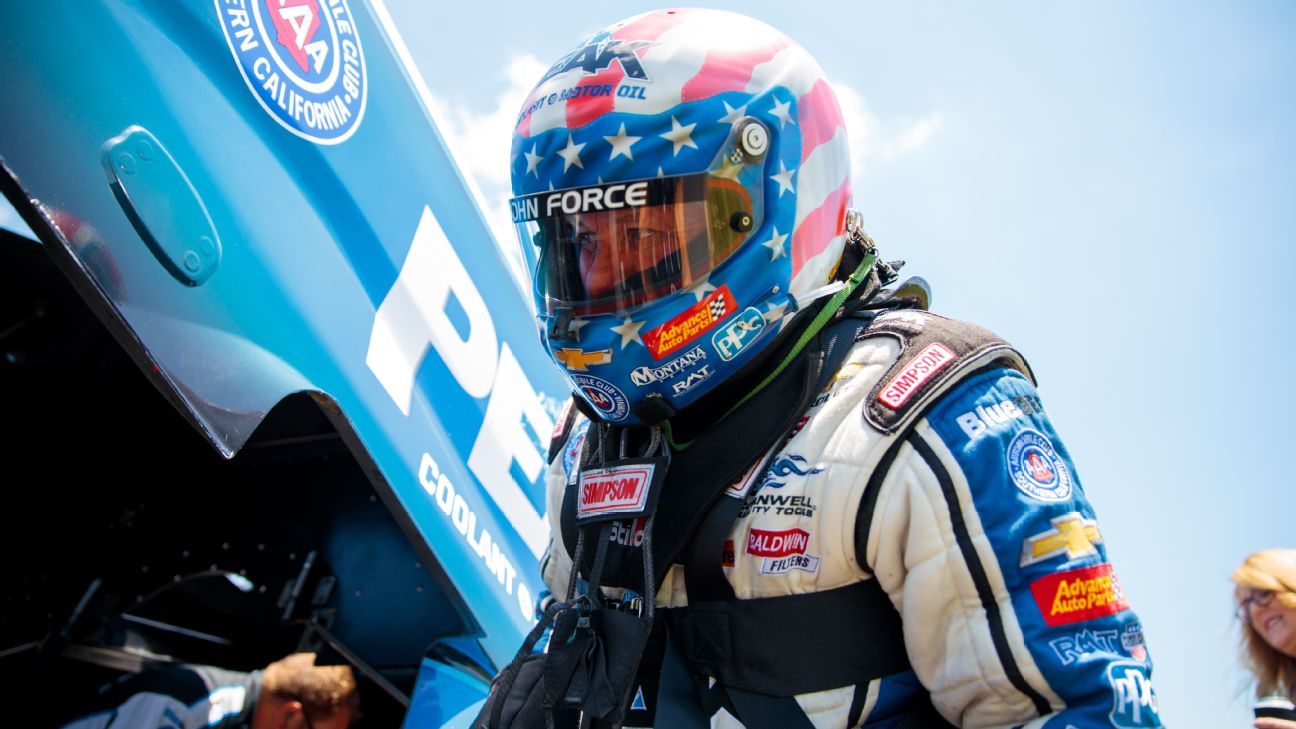 J. Force extends record with 150th Funny Car win - ESPN