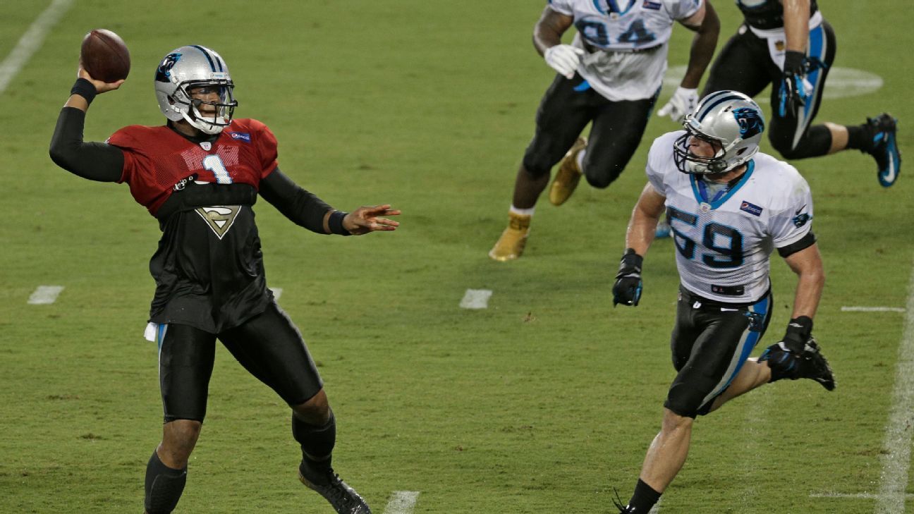 Panthers descartan a Luke Kuechly y Cam Newton contra Bears - ESPN