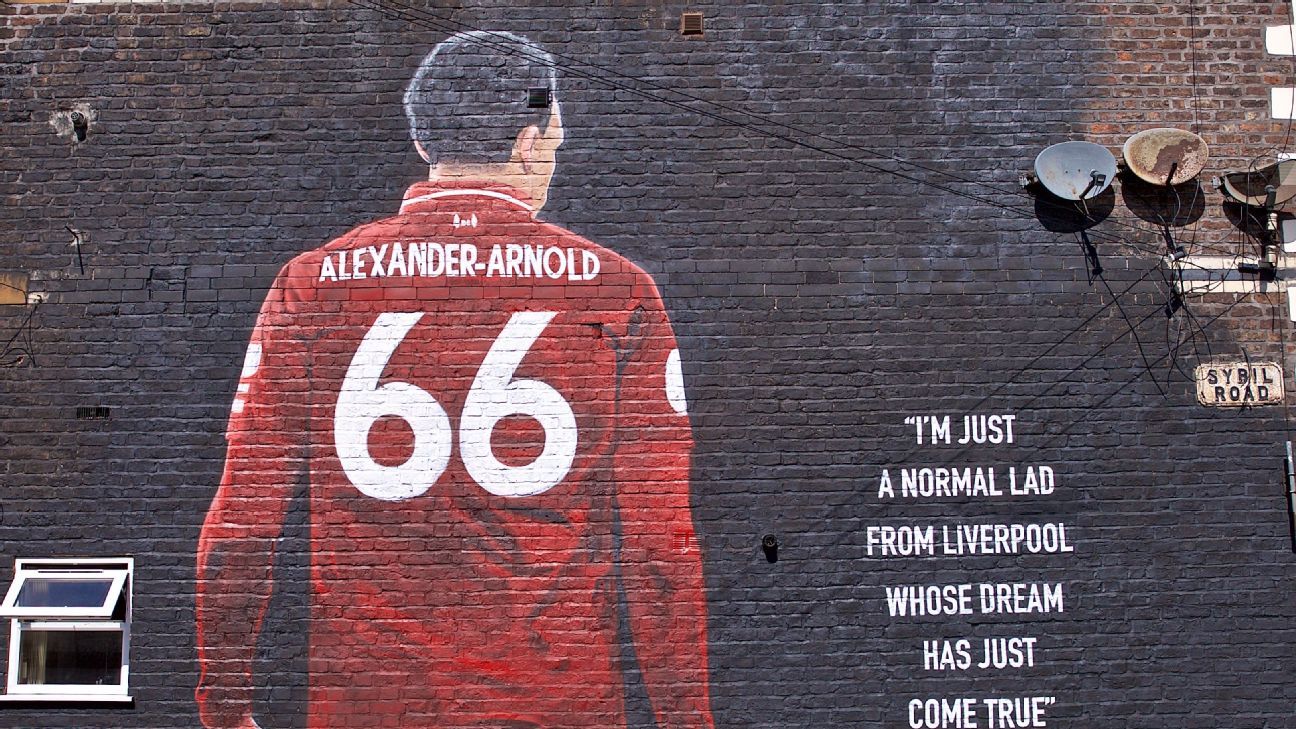 The story behind Trent Alexander-Arnold's new Anfield mural - ESPN