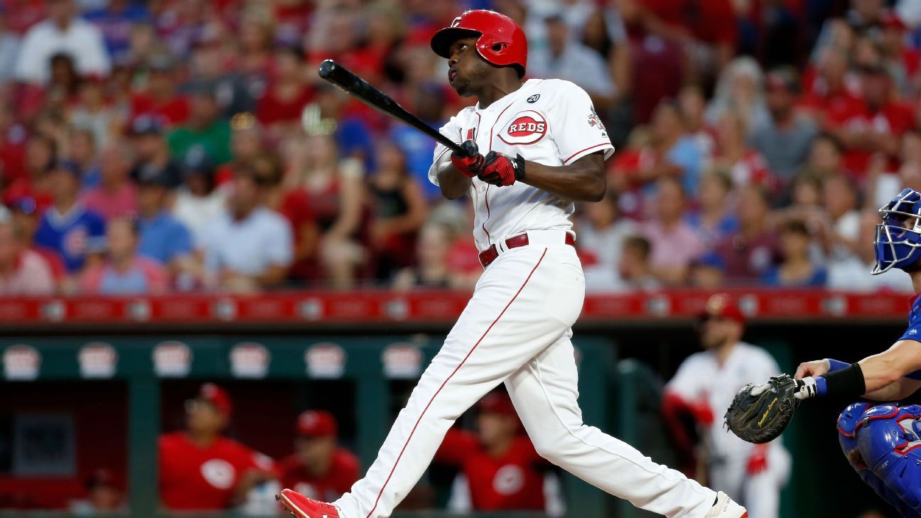 Aquino, Reds, hace historia con 3 HR's vs Cubs - ESPN