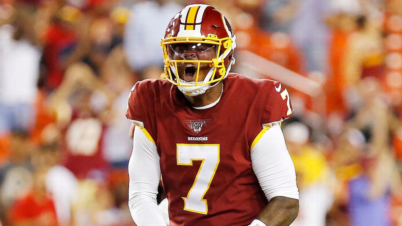 NFL rookie QB update - Haskins, Jones, Finley impress - ESPN