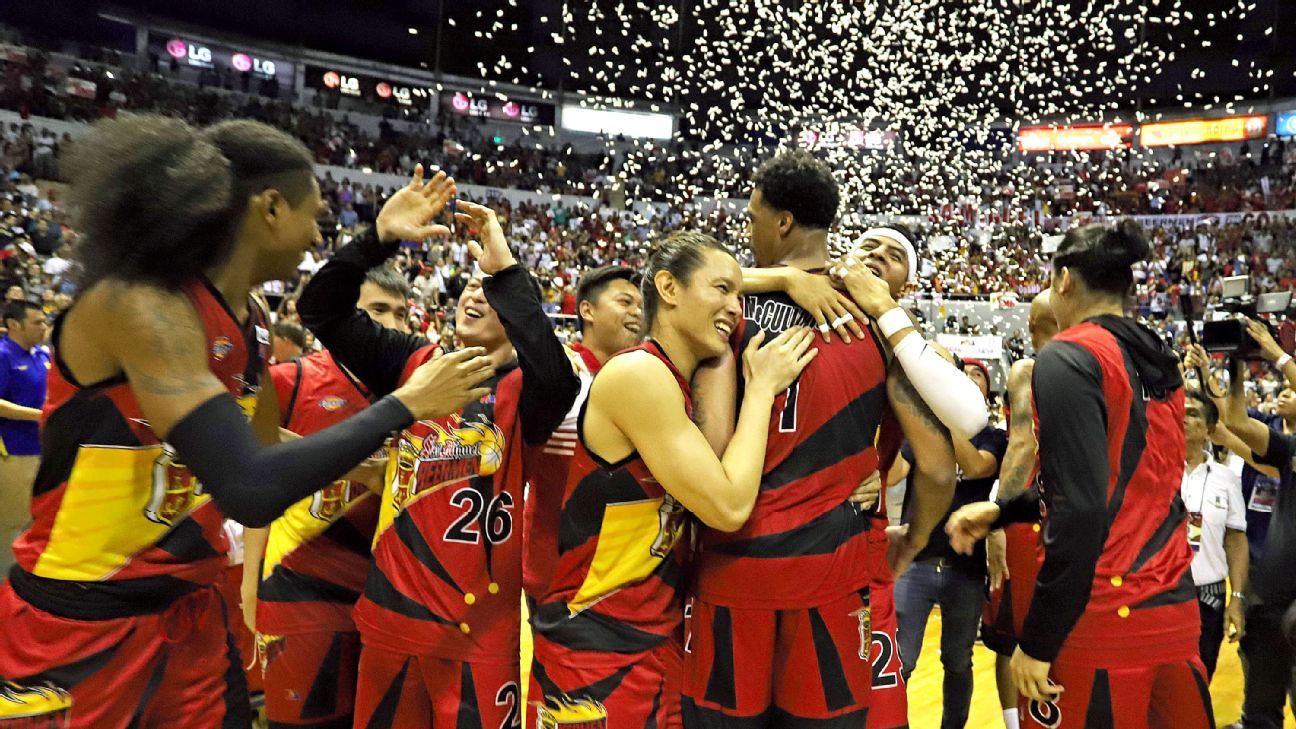 Grand Slam? Beermen want to enjoy latest championship first - ESPN