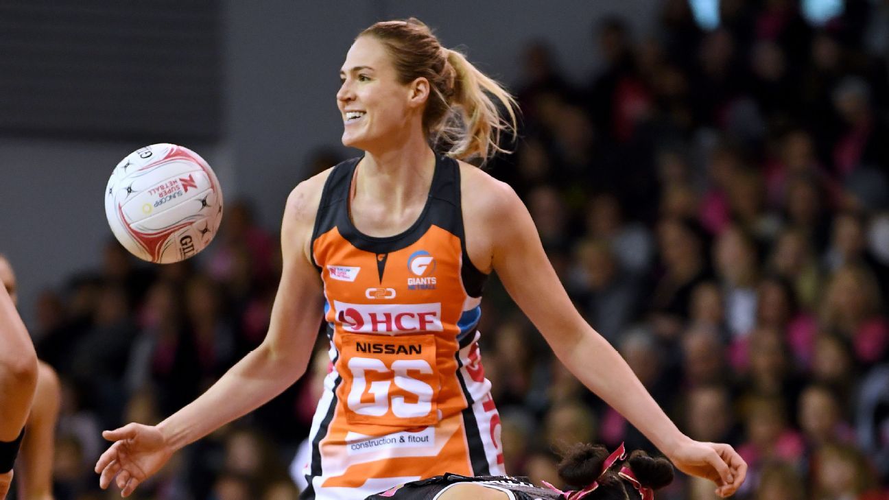 Super Netball Australia Diamonds Captain Caitlin Bassett New Zealand Espn