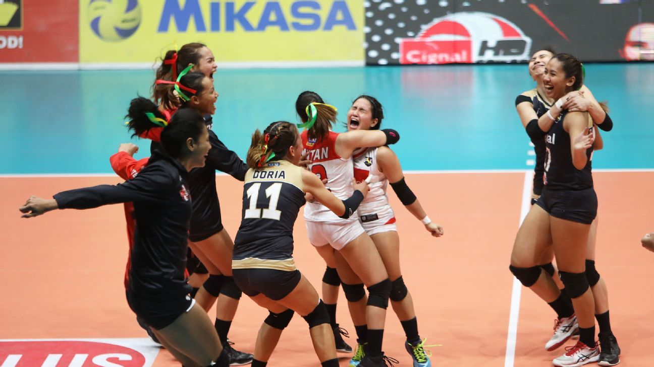 Gonzaga, Cignal complete semis stunner, dethrone Petron in five-setter ...