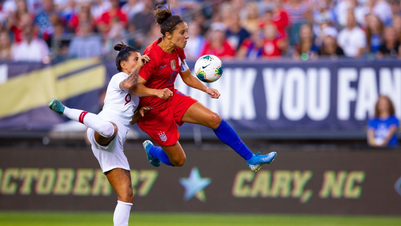 Carli Lloyd takes the reins in Vlatko Andonovski's USWNT debut - ESPN