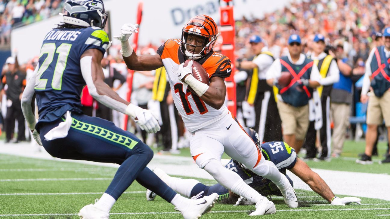 Big-play John Ross: Bengals WR catches TDs of 33 and 55 yards - ESPN