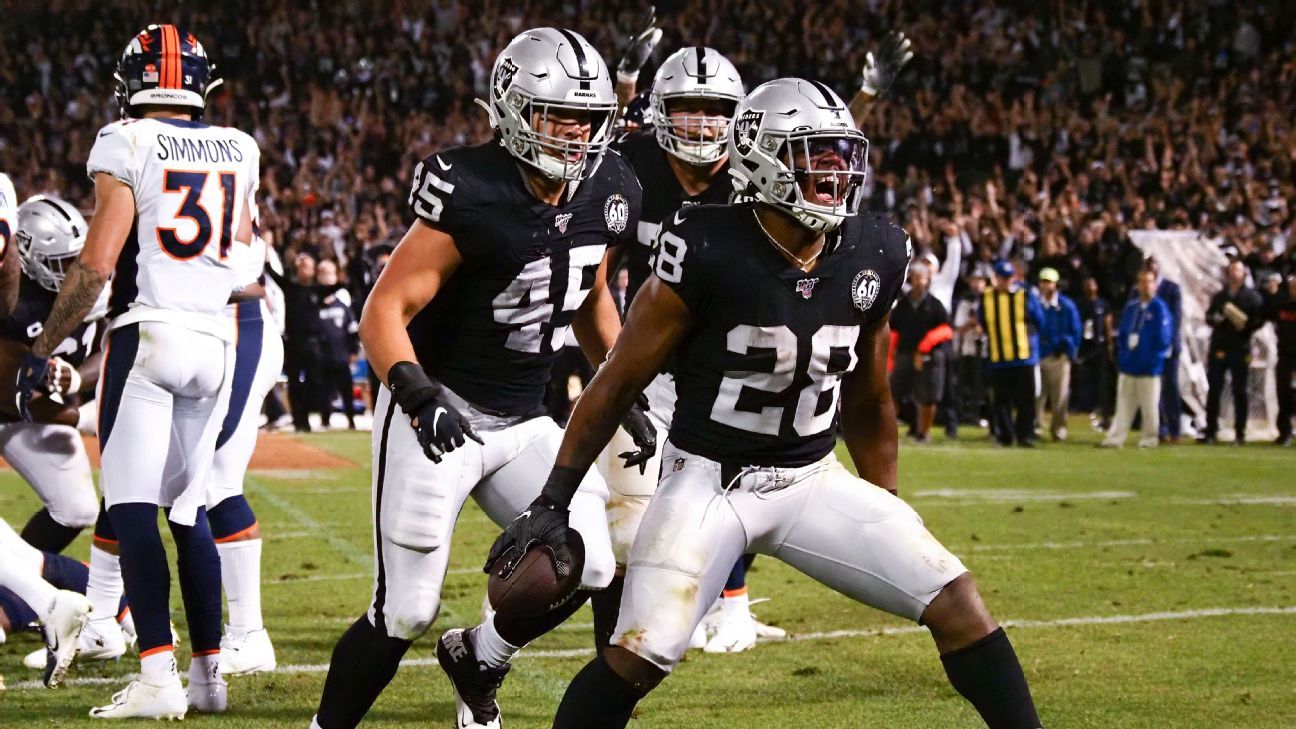 NFL DFS picks: Build around Josh Jacobs in Week 2 - ESPN