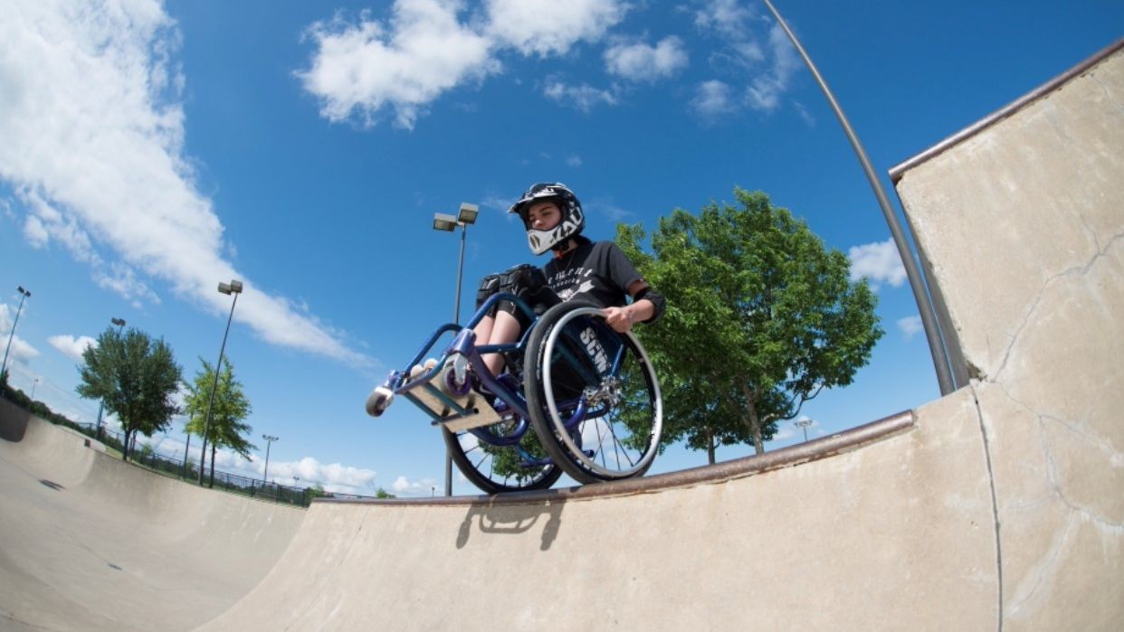 At 15, Ella Frech is already a world champion in wheelchair skating ...