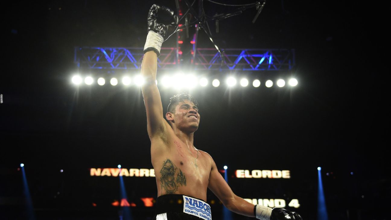 'Vaquero' Navarrete noquea a Elorde en el cuarto round - ESPN