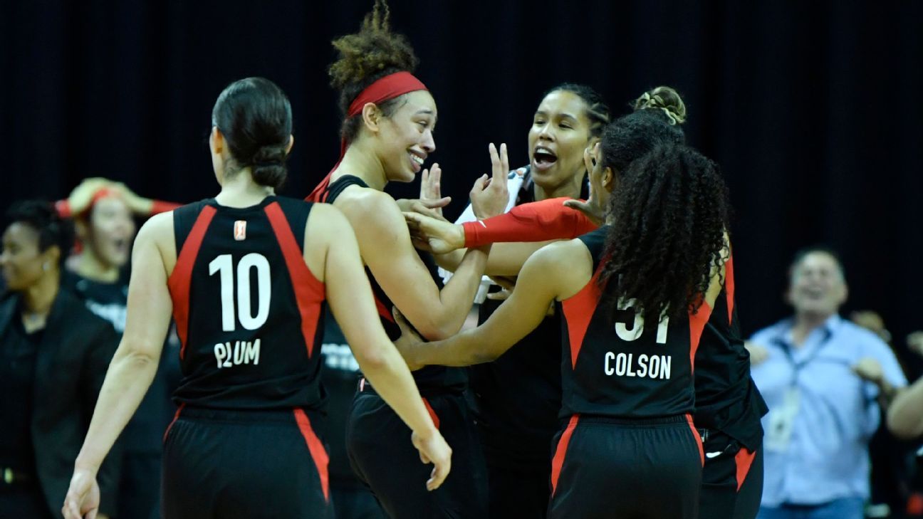 Dearica Hamby's ill-advised shot lifts Las Vegas Aces into WNBA ...