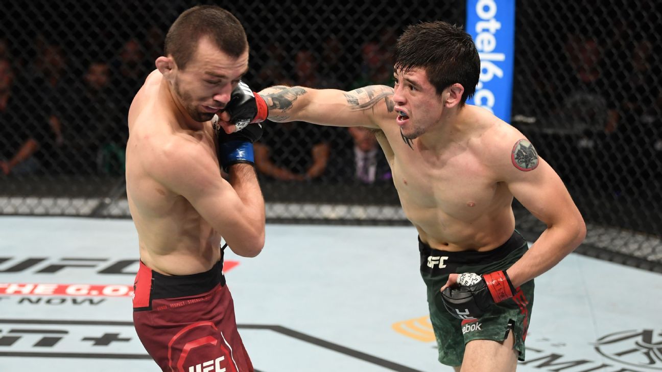 Brandon Moreno negoció primer empate del UFC en México - ESPN