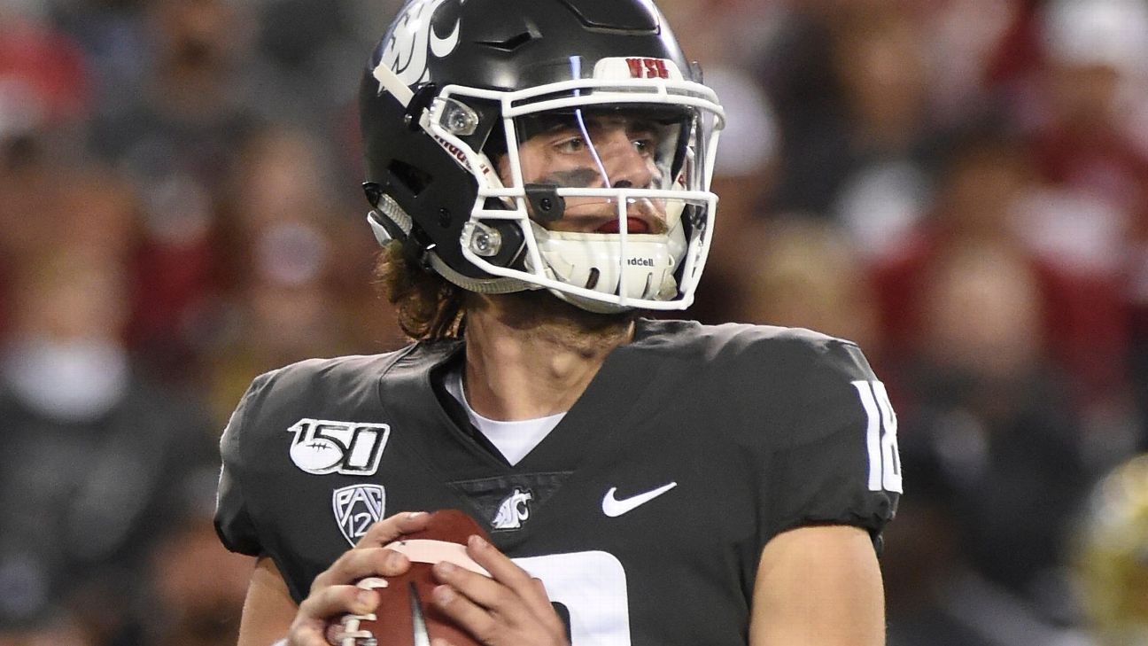 WSU's Gordon breaks Minshew's pass TD mark - ESPN