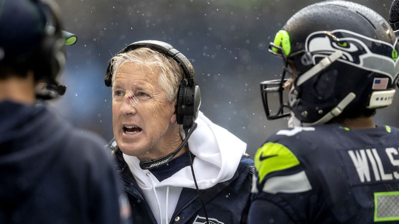 Pete Carroll, Seahawks take rare September loss on the nose - ESPN ...