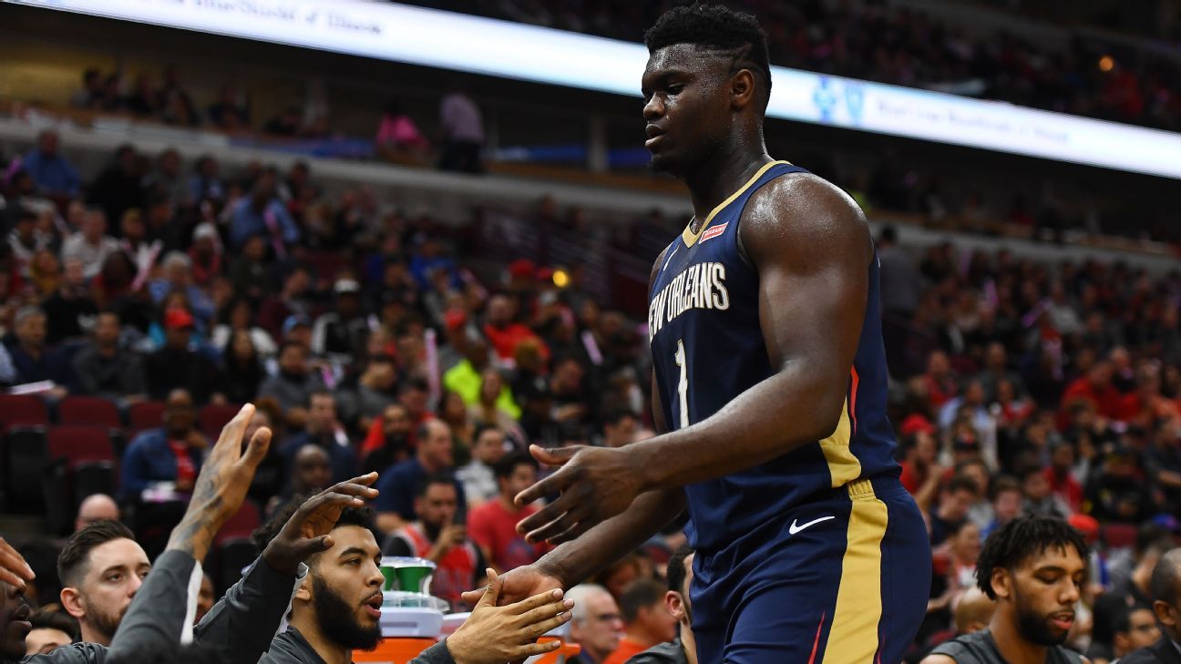 A NBA já sabe onde fica o mundo de Zion: dentro do garrafão - ESPN