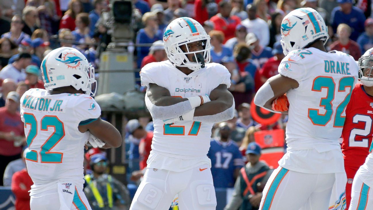 Dolphins' aggressive playcalling of late shows thirst for a win - ESPN ...
